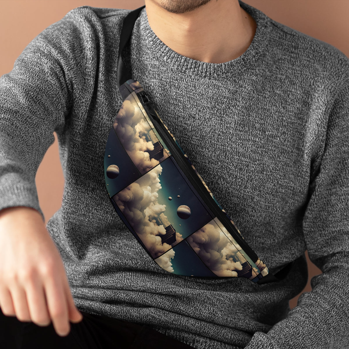 "Moon Shine" Fanny Pack – DRIPPY FISH COLLECTION