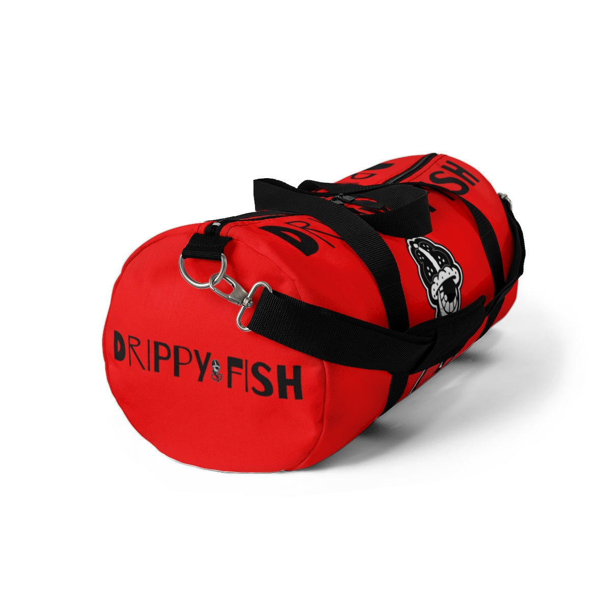"Drippy Fish" OG Red Duffle Bag – DRIPPY FISH COLLECTION