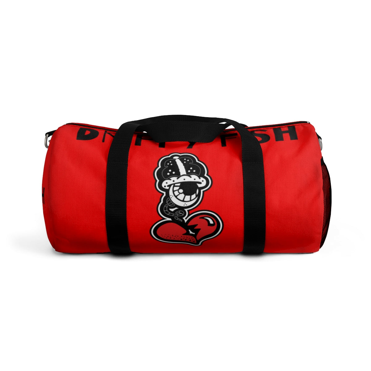 "Drippy Fish" OG Red Duffle Bag – DRIPPY FISH COLLECTION